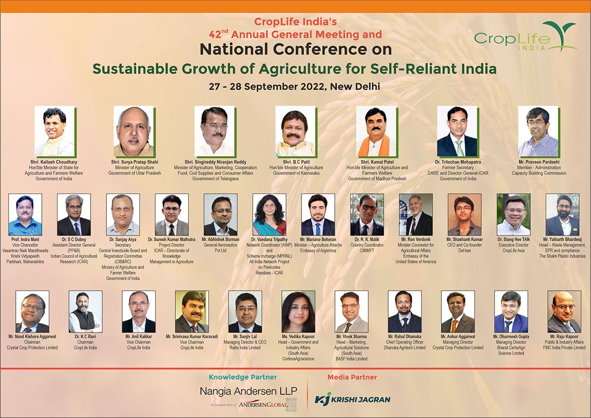 CropLife India's 42nd Annual Conference Meeting and National Conference ...