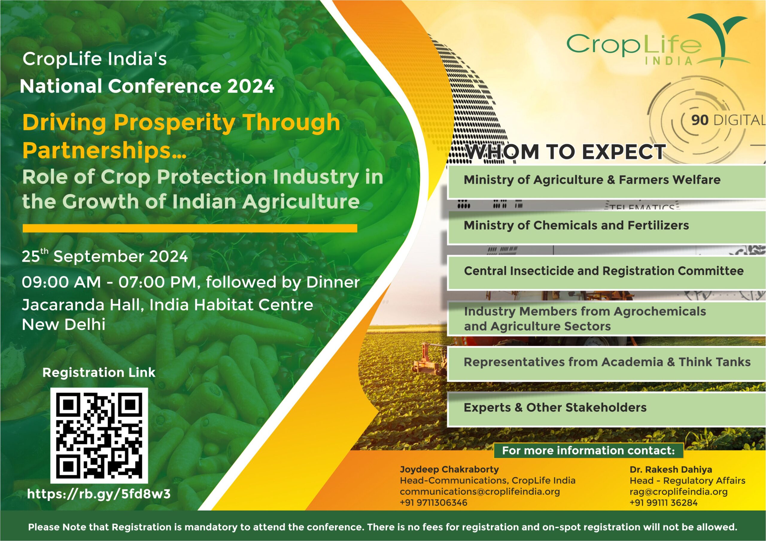 Croplife India's National Conference 2024 Driving Prosperity Through ...