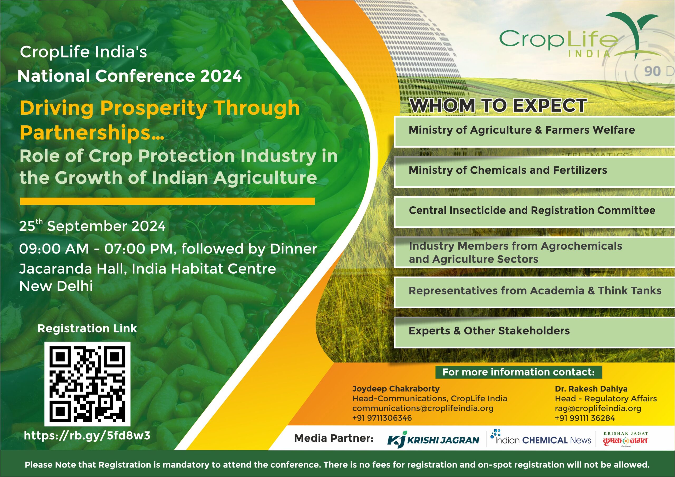 Croplife India's National Conference 2024 Driving Prosperity Through ...