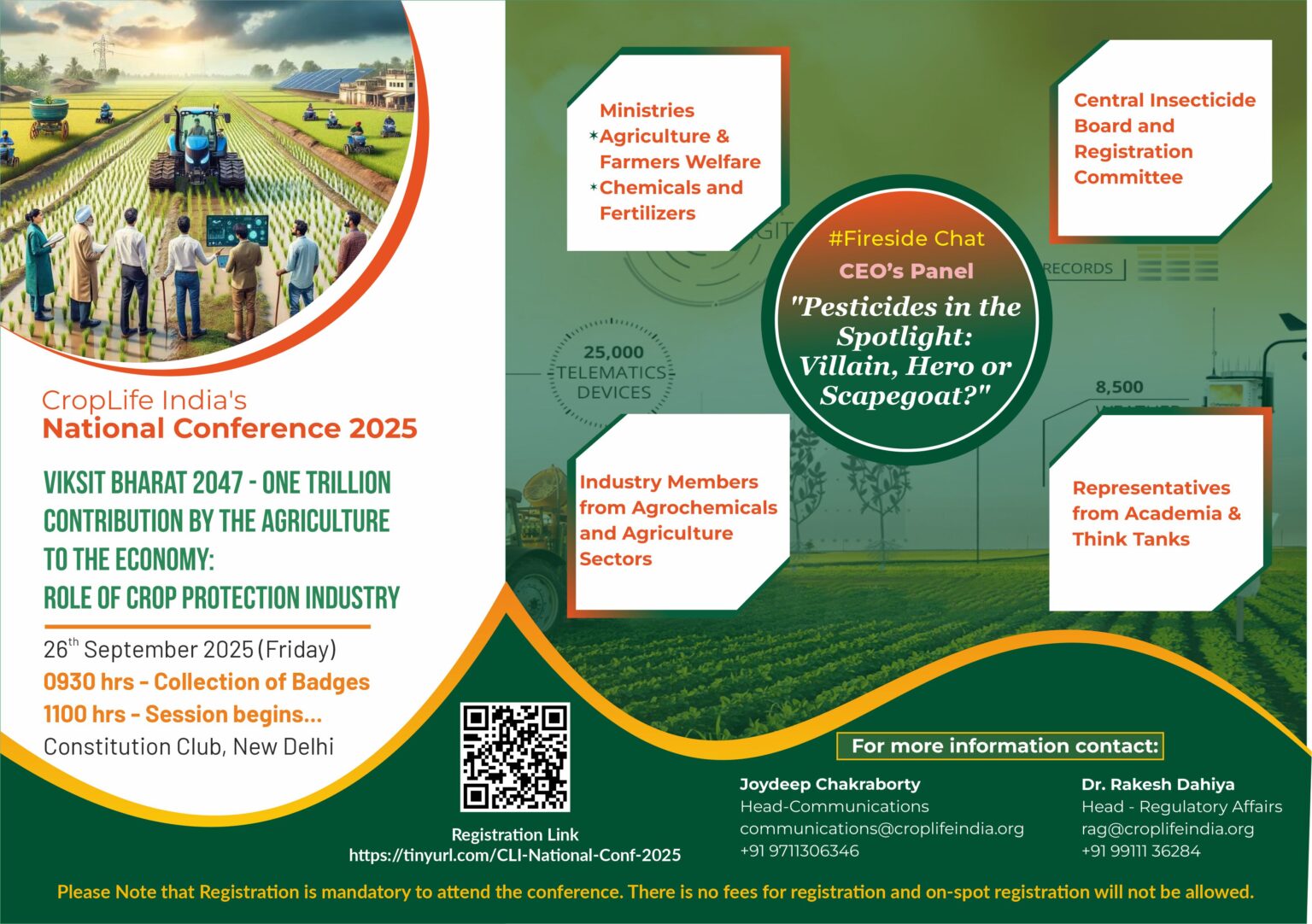 CropLife India's Viksit Bharat 2047 - One Trillion Contribution by the ...