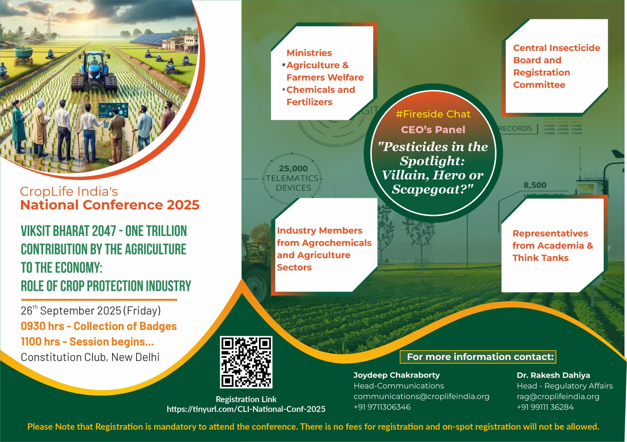 CropLife India's Viksit Bharat 2047 - One Trillion Contribution by the ...
